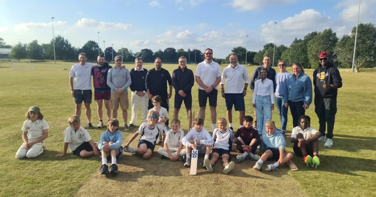 The annual Parents vs. Staff Cricket Match at Old Hall
