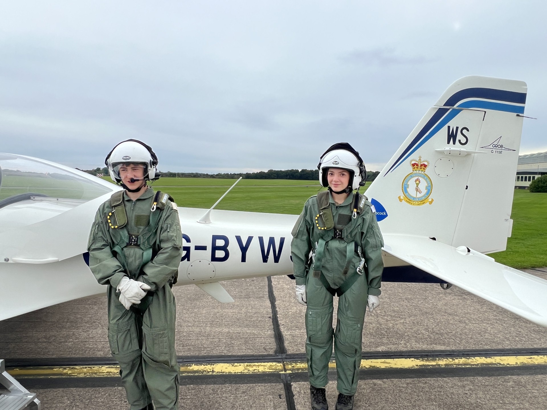 Wrekin CCF flying high at RAF Cosford